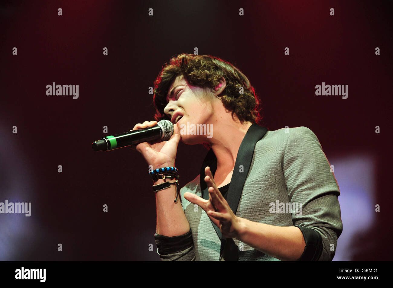 Harry Styles from One Direction The opening night of 'The X Factor ...