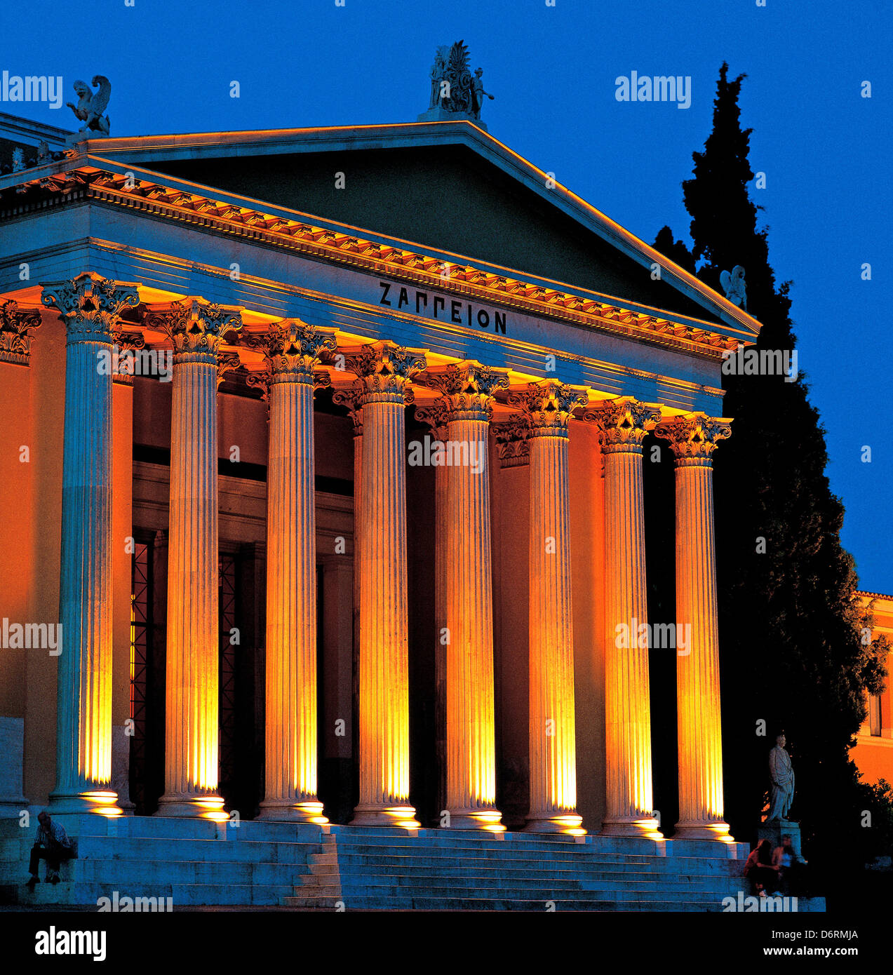 Greece, Athens, Zappeion, Neoclassical building Stock Photo - Alamy