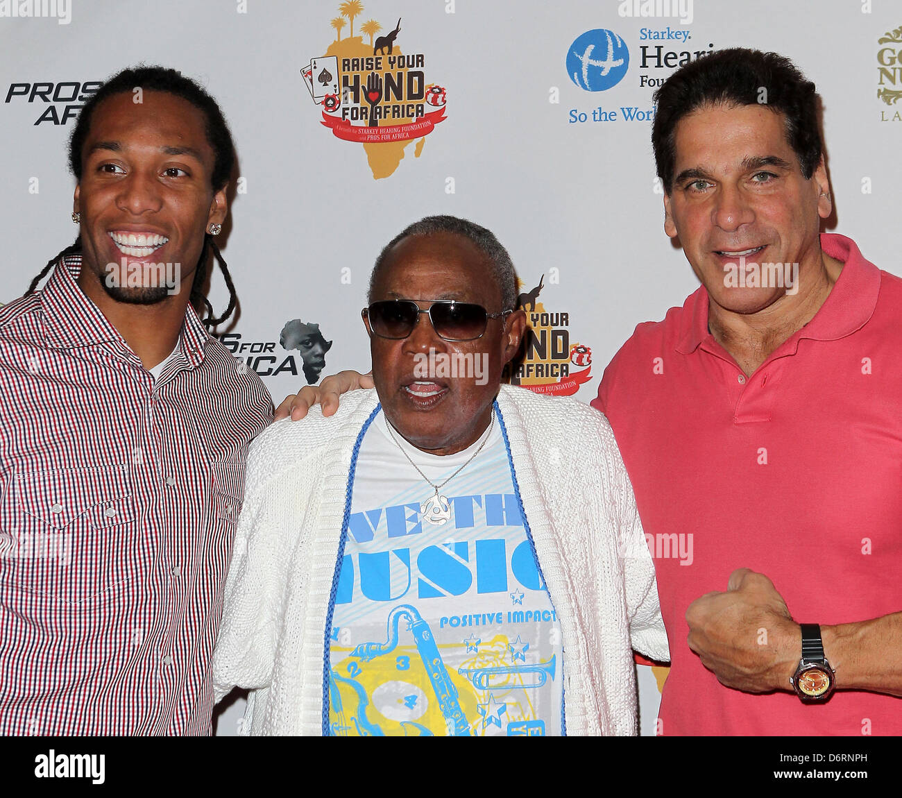 Larry Fitzgerald Jr, Sam Moore, Lou Ferrigno Celebrities, Poker Pros ...
