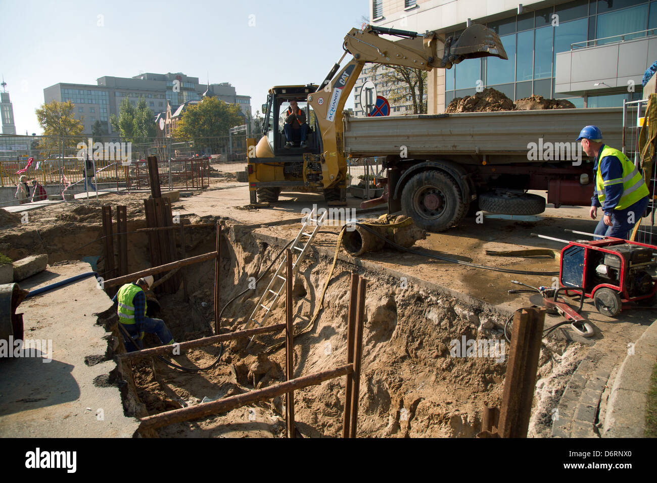 Underground work site hi-res stock photography and images - Alamy