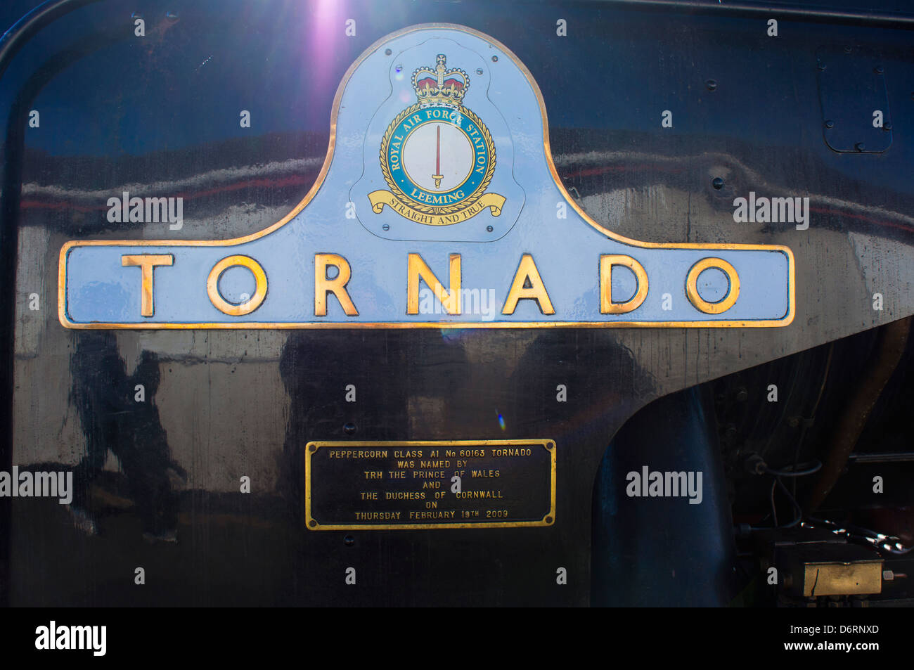 Tornado 60163 Steam Engine at Holyhead station Anglesey North Wales Uk ...