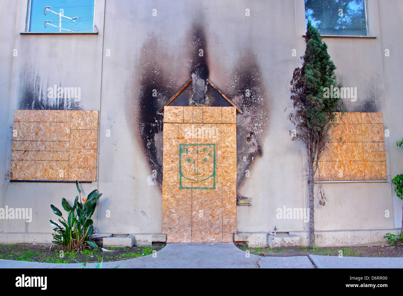 Another Banksy art piece has appeared in the city of Los Angeles. A ...