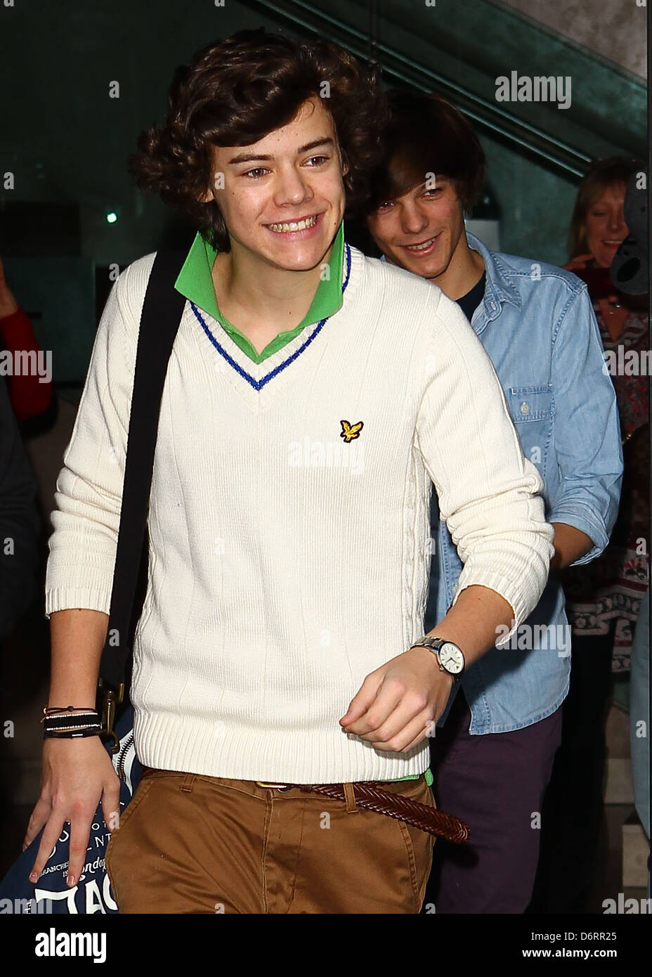 Harry Styles and Louis Tomlinson of One Direction Former 'X Factor ...