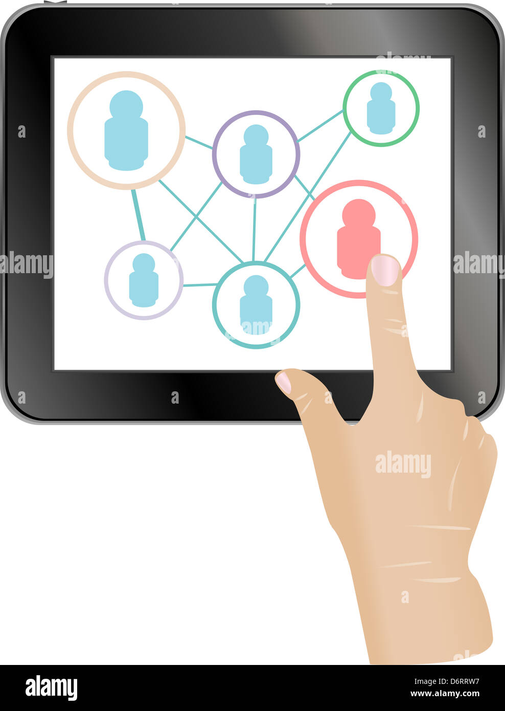 Cloud computing concept ipad hi-res stock photography and images - Alamy