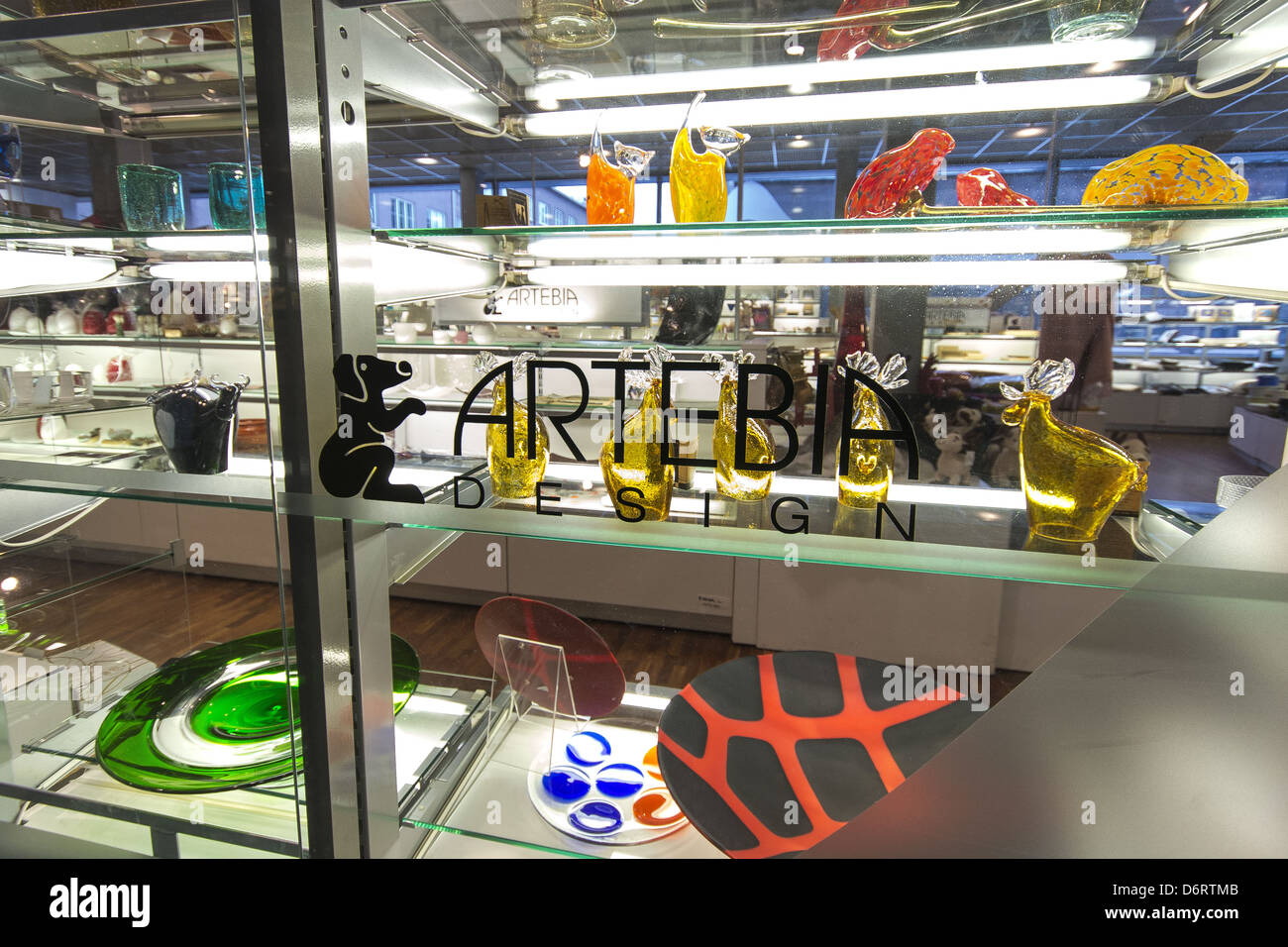 The Artebia Design outlet store at the Arabia factory building in ...