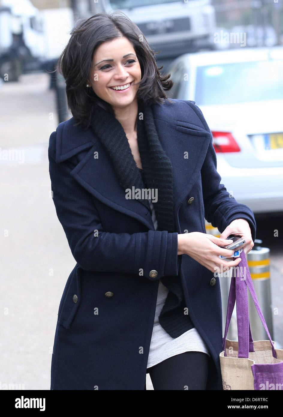 Lucy Verasamy Celebrities outside the ITV studios London, England - 18. ...