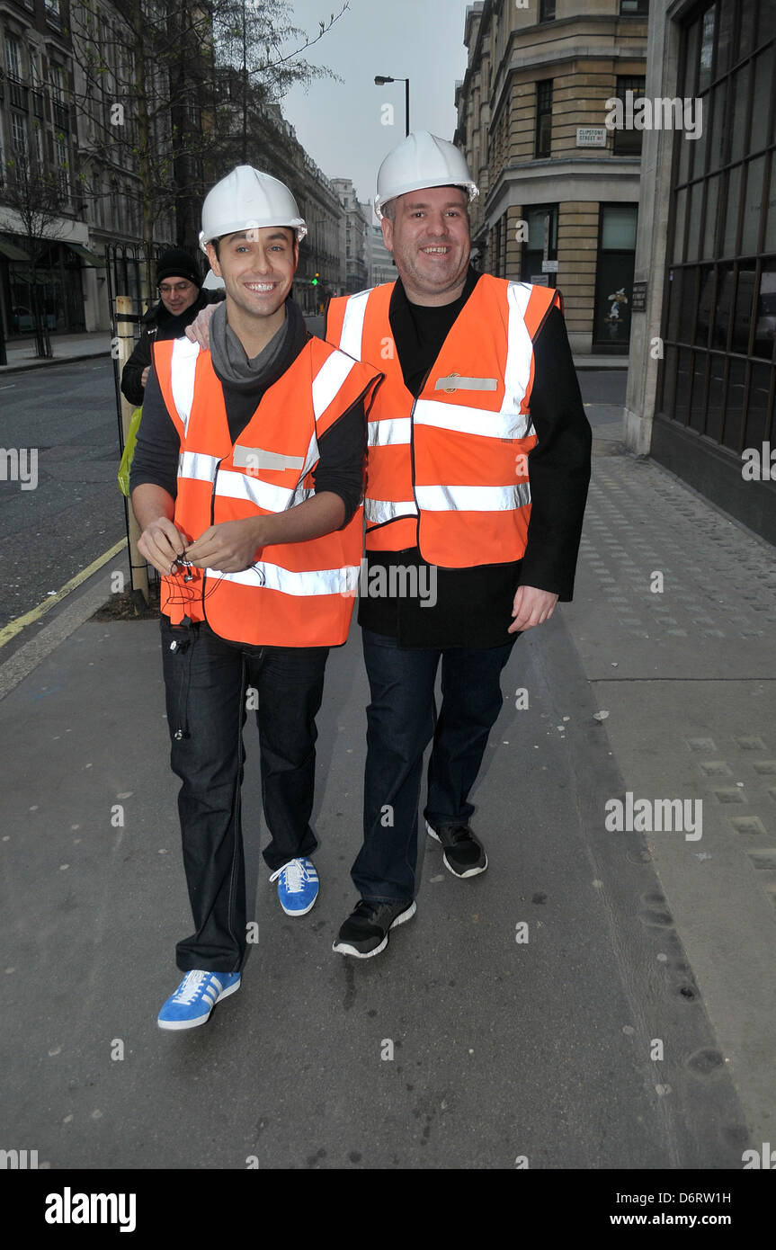 Chris moyles leaving the london studios hi-res stock photography and ...