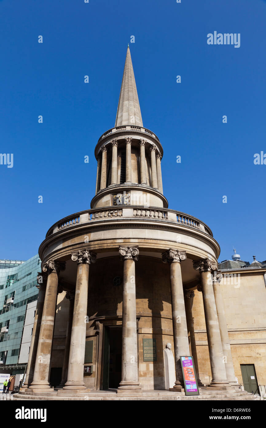 All Souls Church London High Resolution Stock Photography and Images ...
