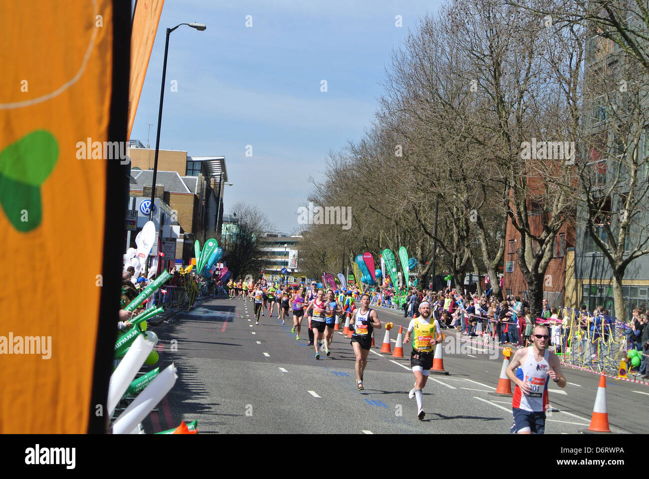 Blue road markings hi-res stock photography and images - Alamy