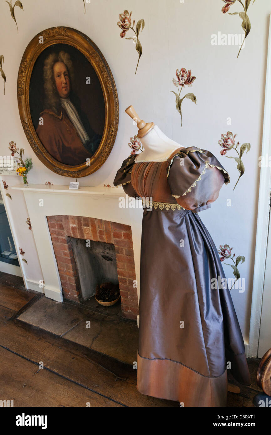 UK, England, Hampshire, Chawton, Alton, Jane Austen's House Museum ...