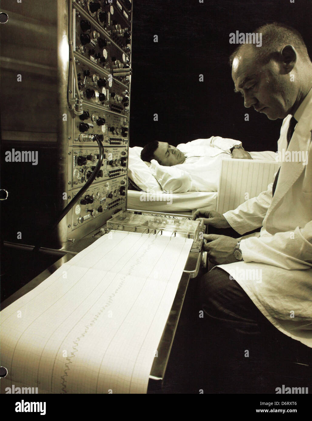 The dry immersion bed, used in the Convair/General Dynamics plant ...