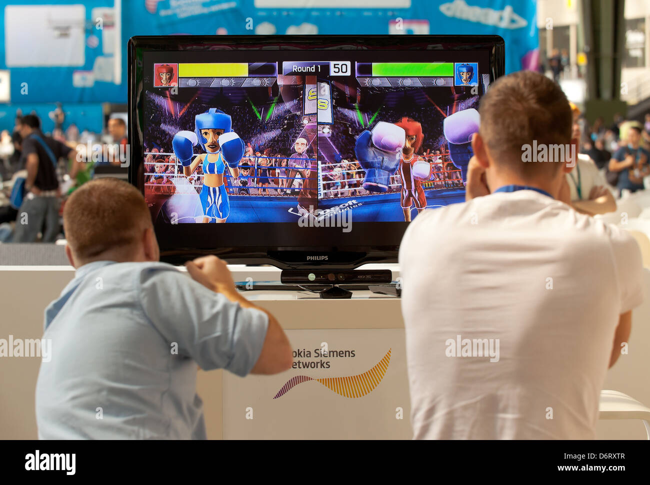 Berlin, Germany, Games at Campus Party Europe Stock Photo - Alamy