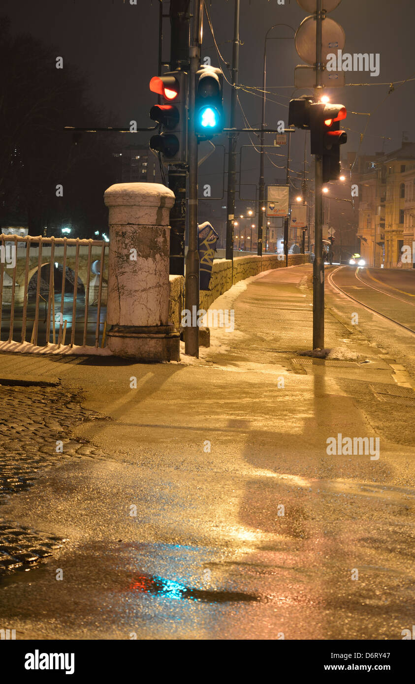City lights sarajevo hi-res stock photography and images - Alamy