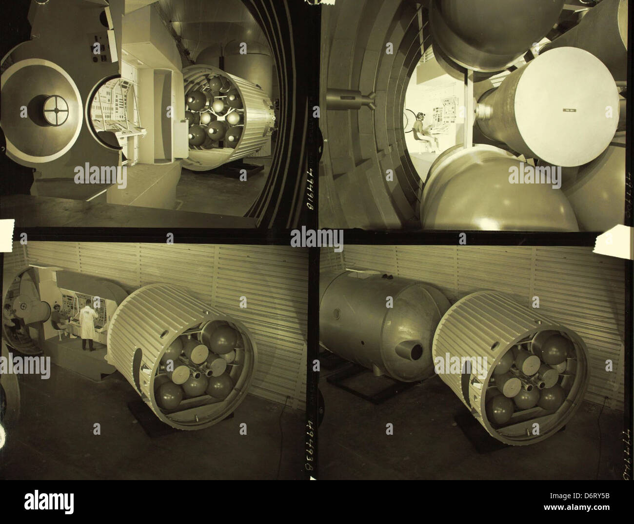 The MOL (Manned Orbital Laboratory) model was a conceptual design by ...