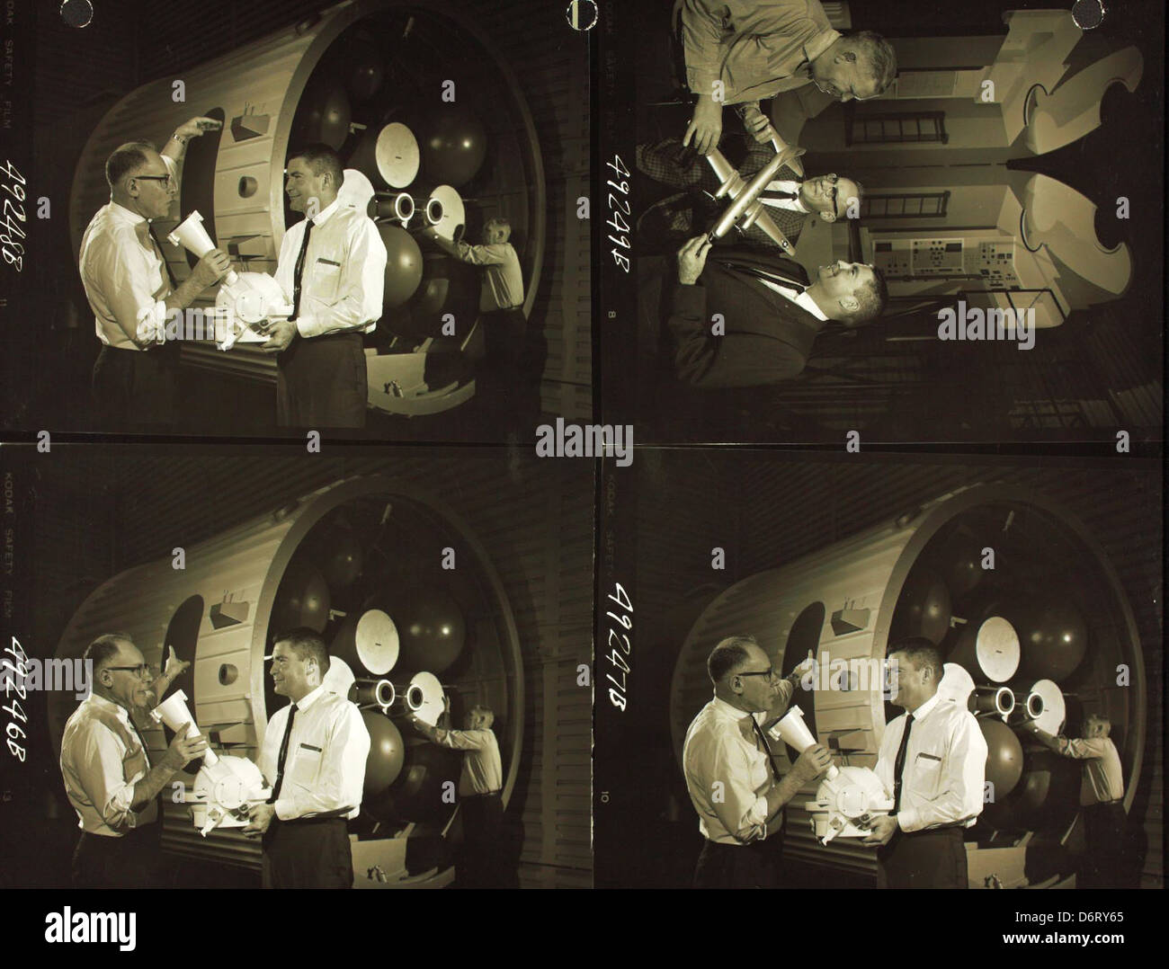 This image showcases the MOL (Manned Orbital Laboratory) model ...