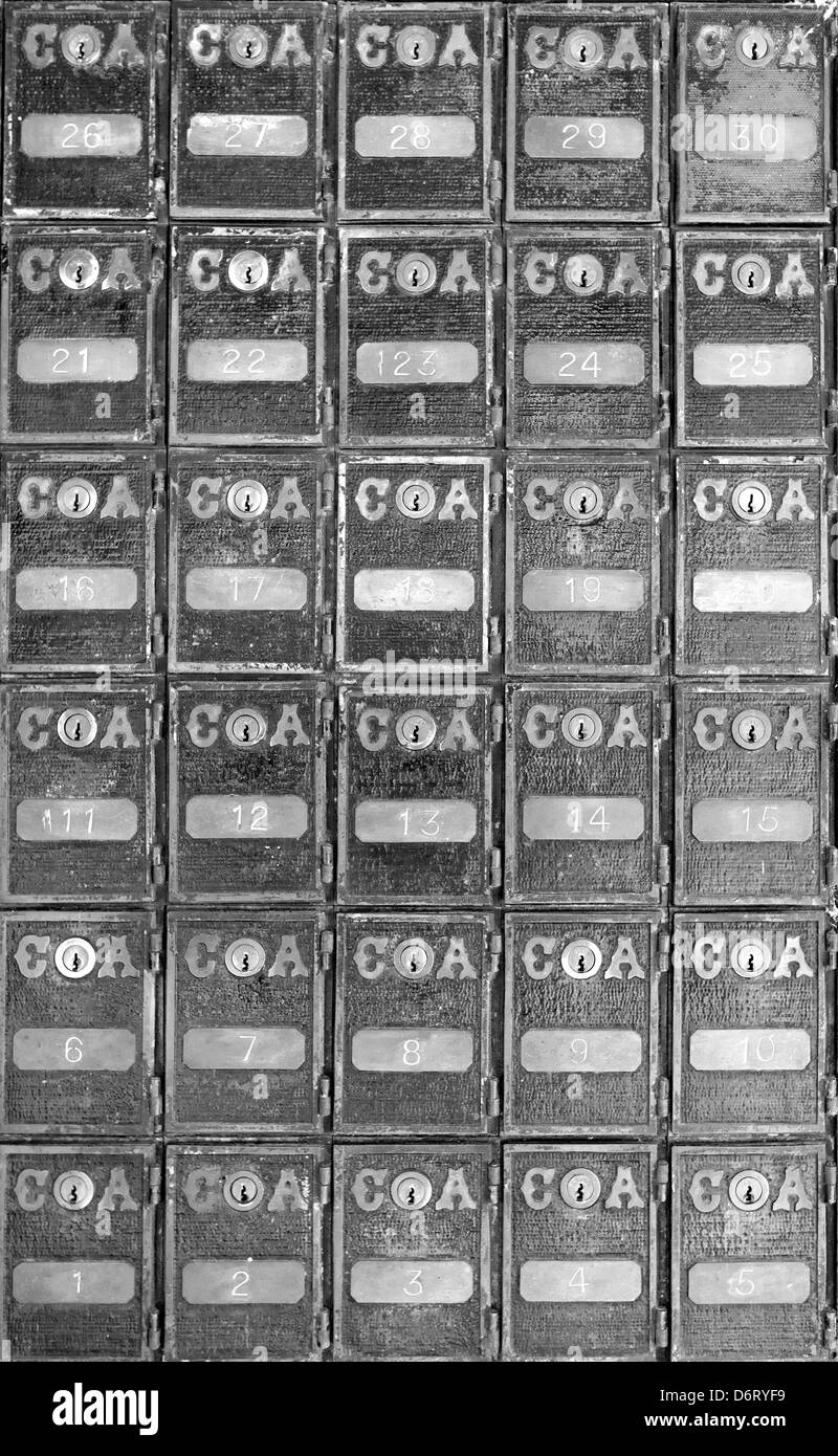 Letter box letter boxes hi-res stock photography and images - Alamy