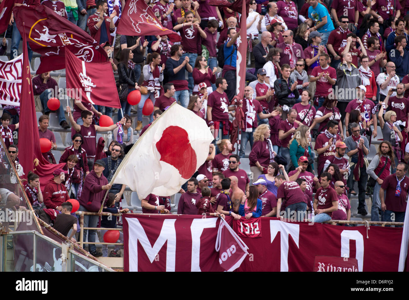 Torino supporters fans hi-res stock photography and images - Alamy
