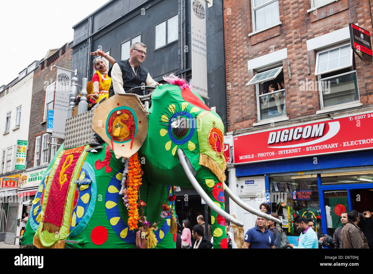 England, London, Banglatown, Bengali New Year Festival, Boishakhi Mela ...
