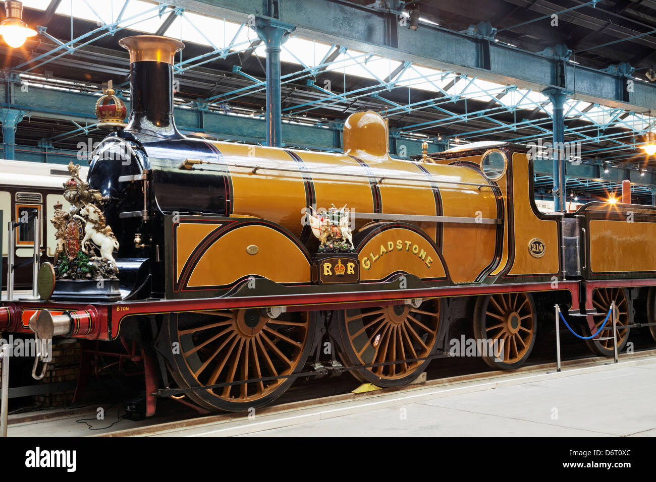 England, Yorkshire, York, The National Railway Museum, The Gladstone ...