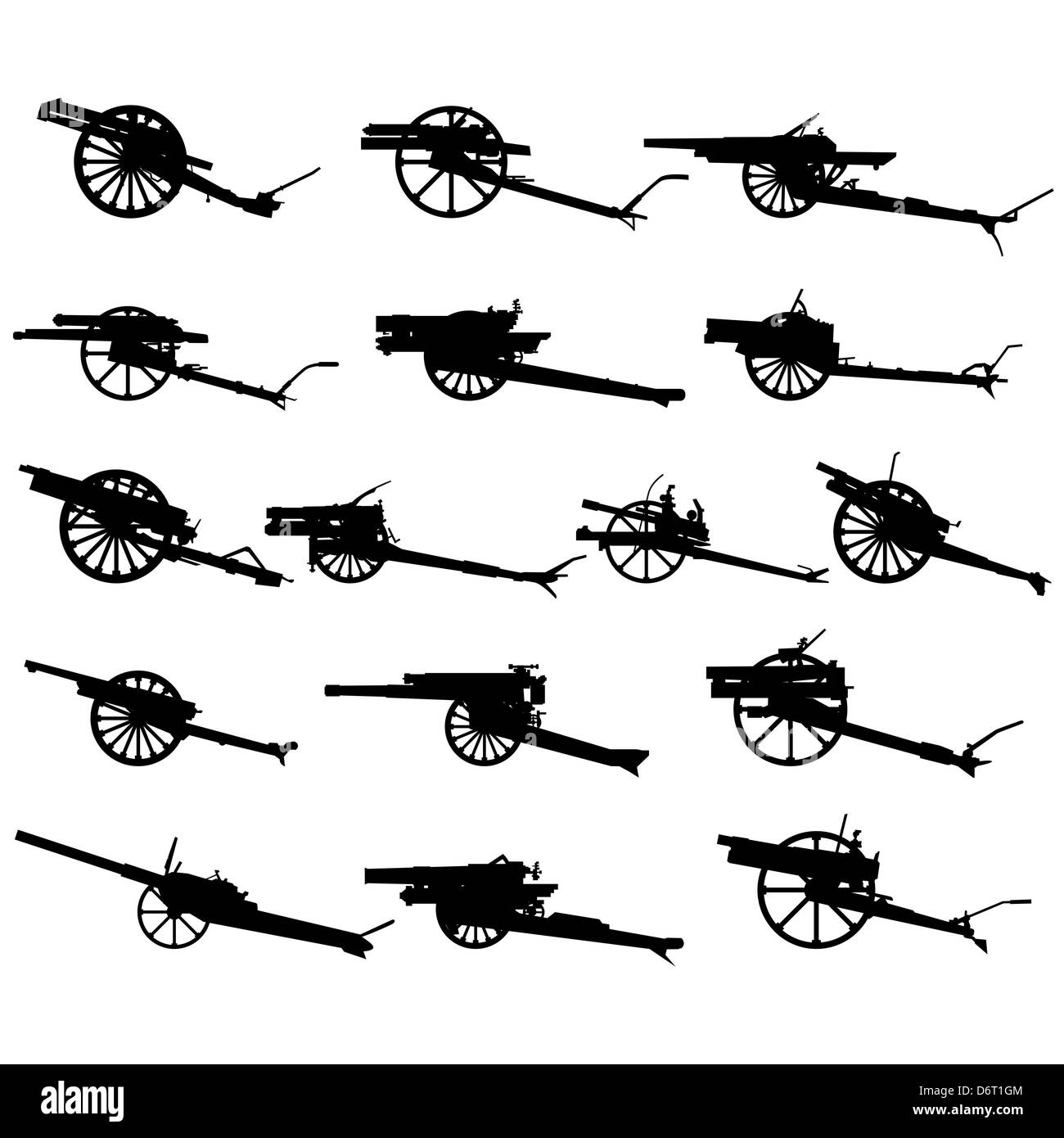 Artillery arms Cut Out Stock Images & Pictures - Alamy