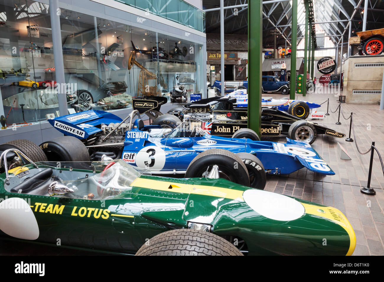 England, Hampshire, New Forest, Beaulieu, National Motor Museum ...