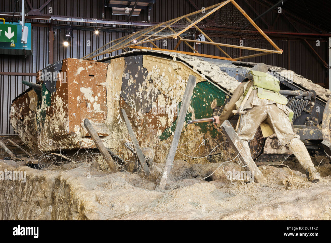 Mark 1 tank wwi hi-res stock photography and images - Alamy