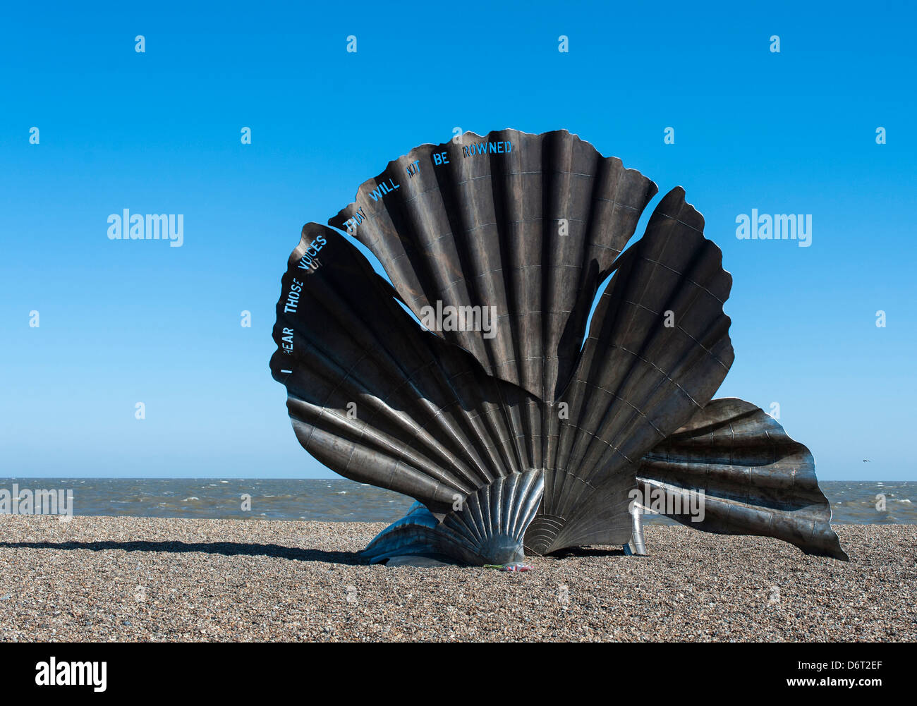 The Conch / Scallop Shell Aldeburgh Suffolk Stock Photo - Alamy