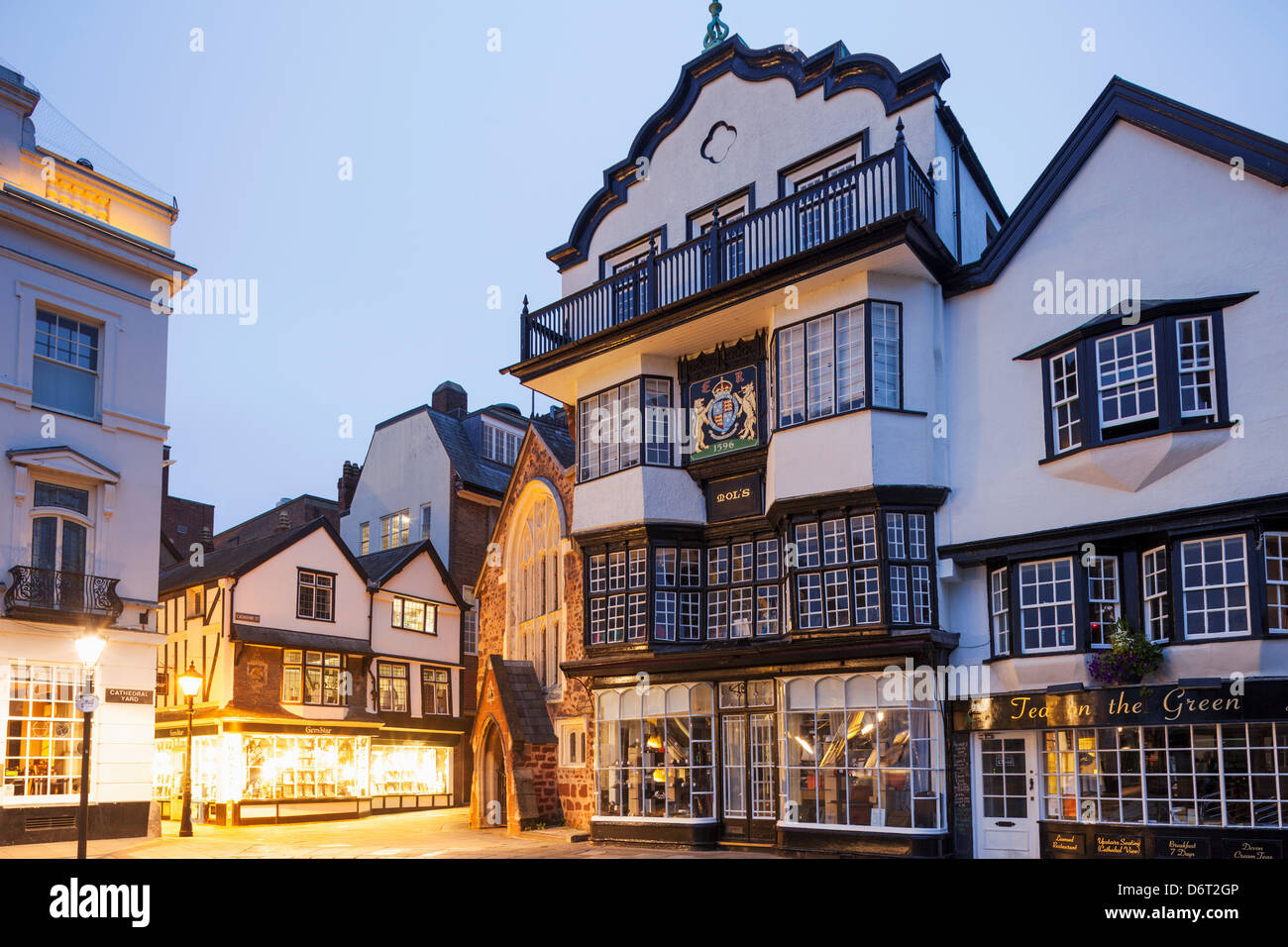 UK, England, Devon, Exeter, Mol's Coffee House Stock Photo - Alamy