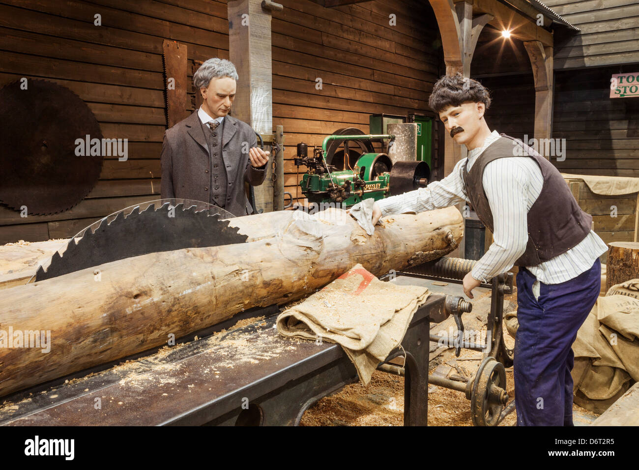 UK, England, Hampshire, Basingstoke, Milestones Living History Museum ...