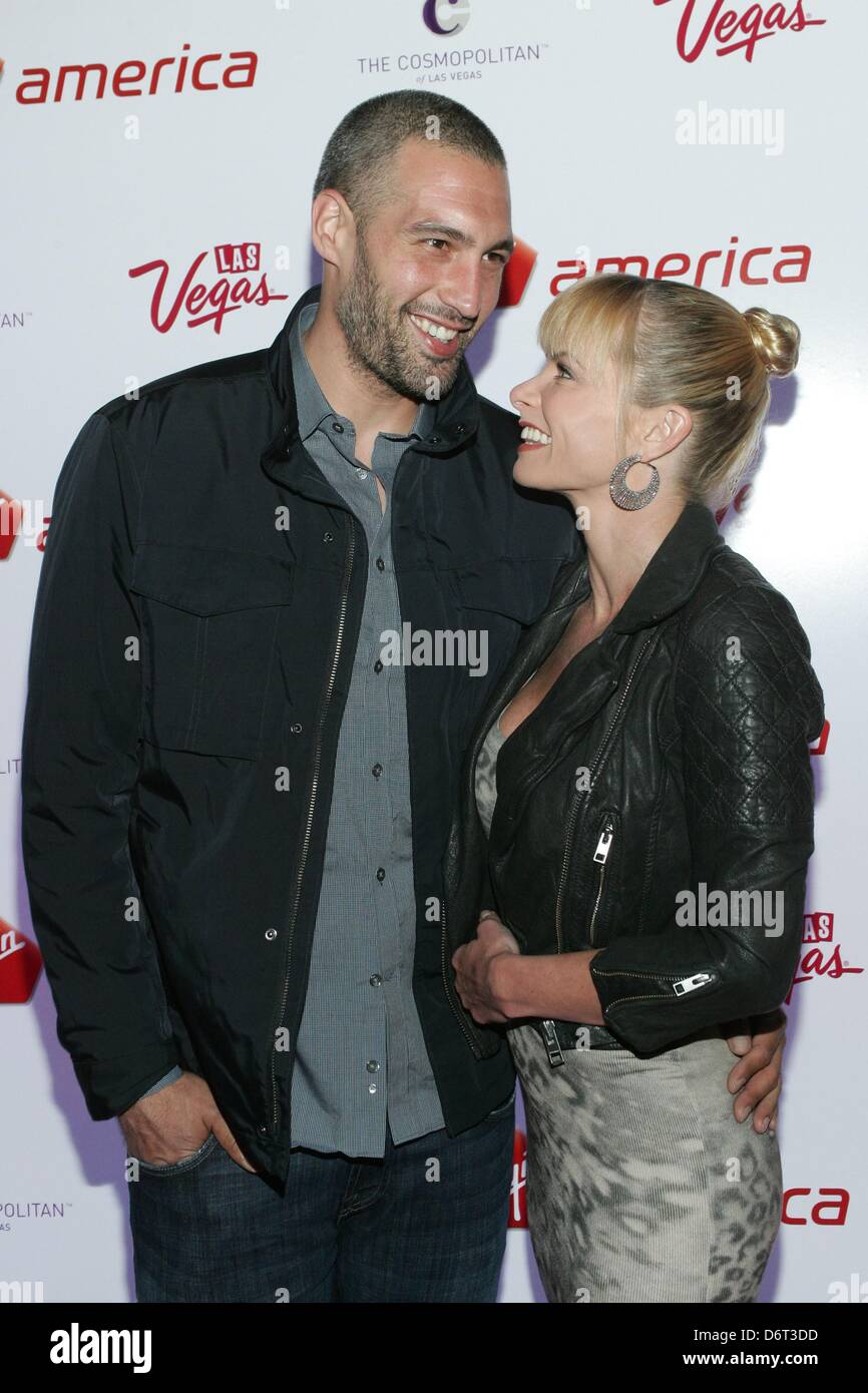 Las Vegas, USA. 22nd April, 2013. Hamzi Hijazi, Jaime Pressly at ...