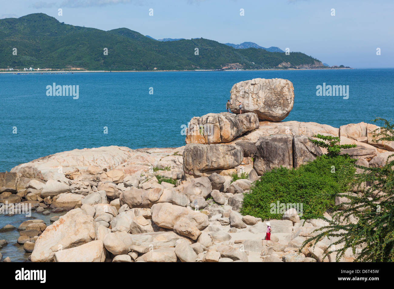 Vietnam, Nha Trang, Chong Promontory Rocks Stock Photo - Alamy