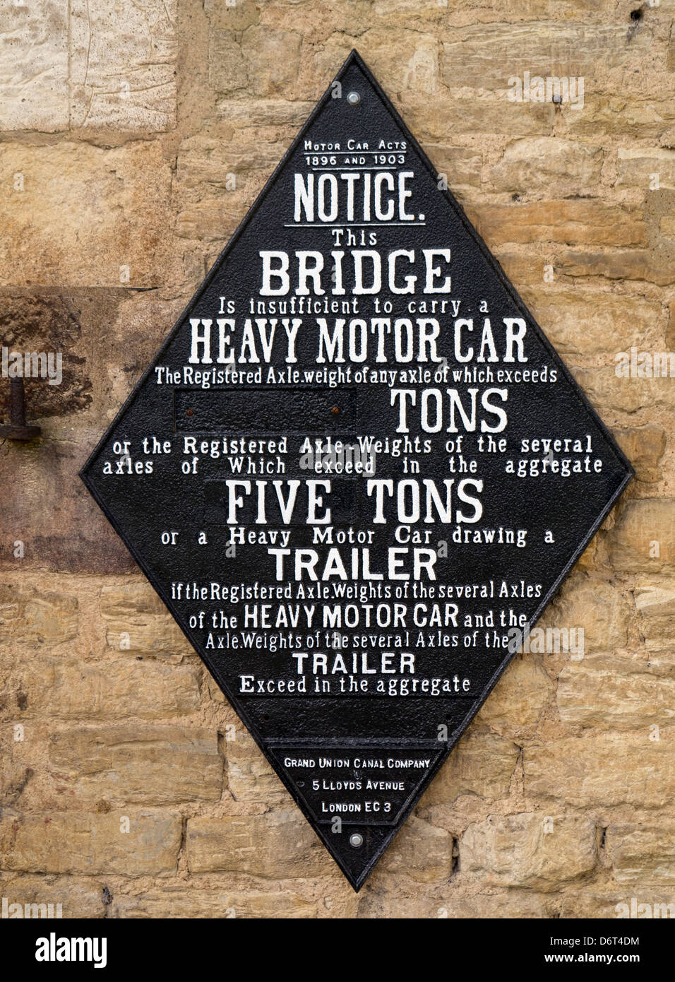 Vintage cast iron sign hi-res stock photography and images - Alamy