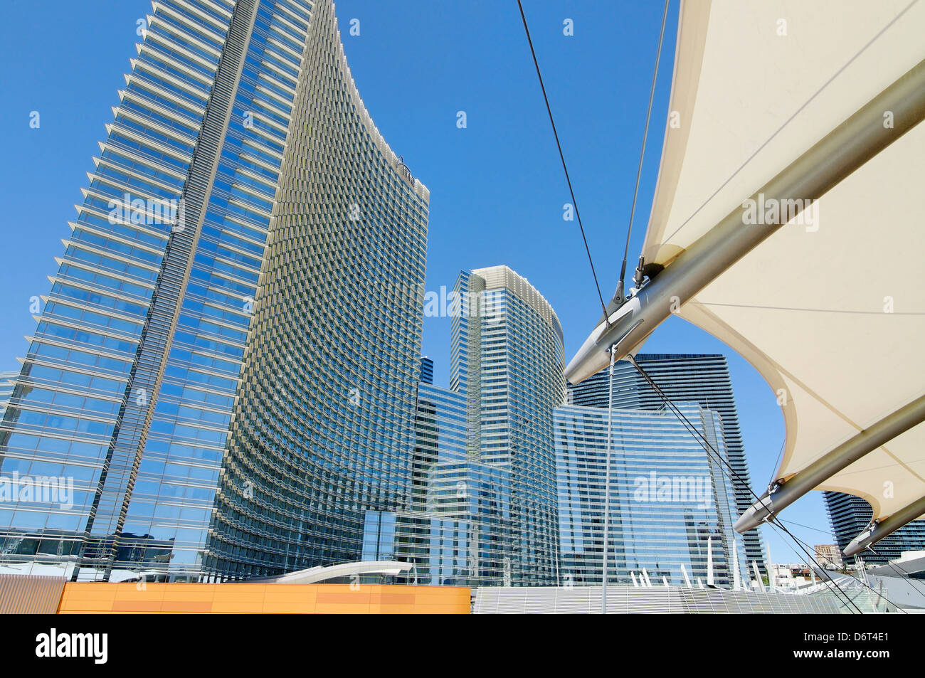 USA, Nevada, Las Vegas, Modern glass architecture Stock Photo - Alamy