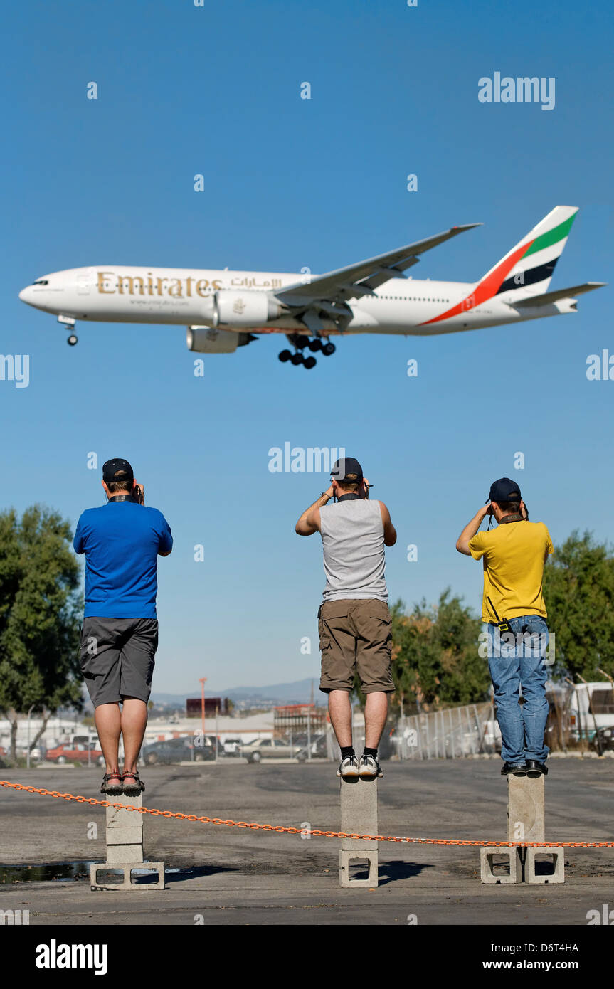 USA California Los Angeles trio dedicated aviation photographers in ...