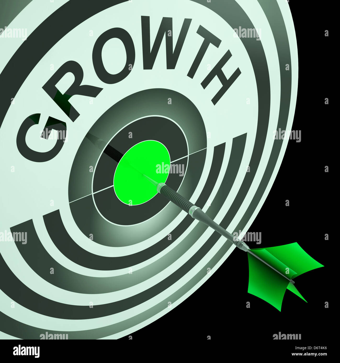 Growth Meaning Get Better, Bigger Mature And Developed Stock Photo - Alamy