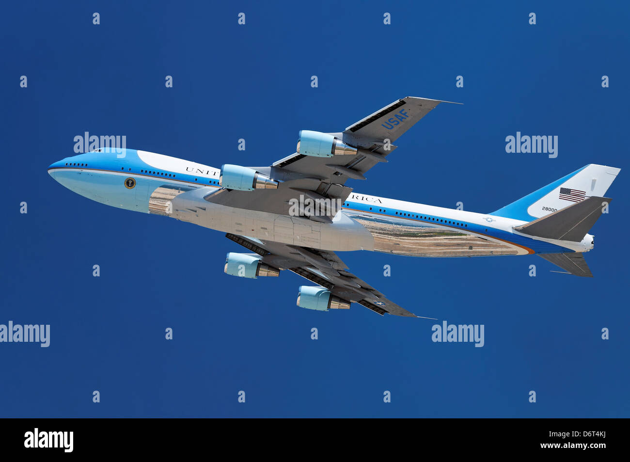 USA California Los Angeles Westchester LAX Air Force One USAF Boeing VC ...