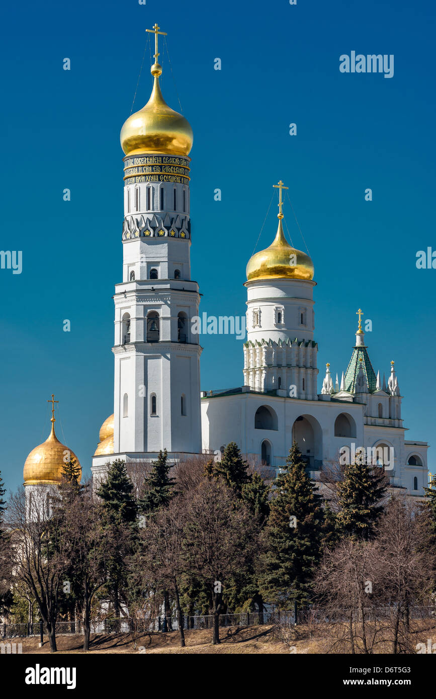 Ivan the Great Bell Tower in Moscow Kremlin Stock Photo - Alamy