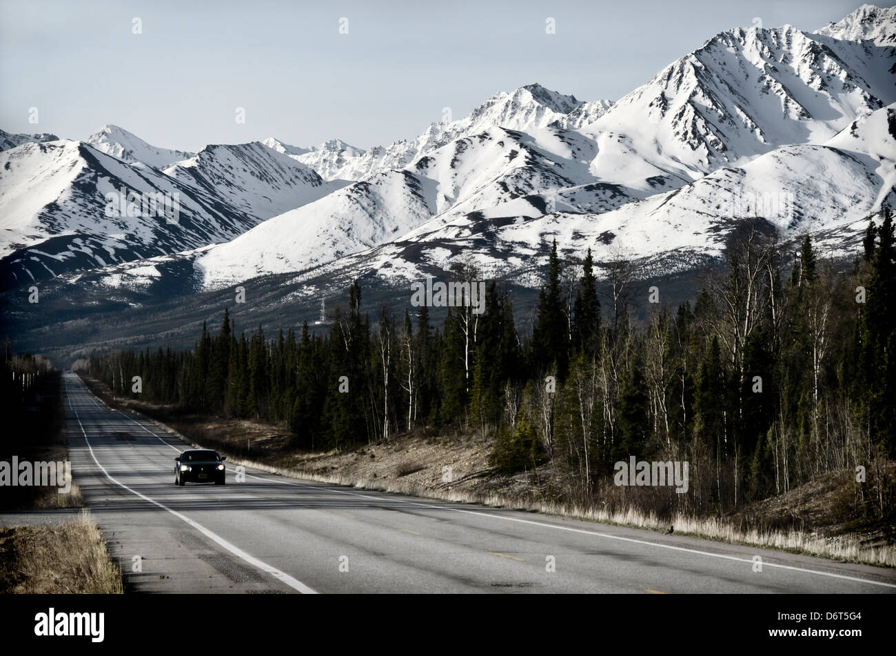 Steese highway hi-res stock photography and images - Alamy