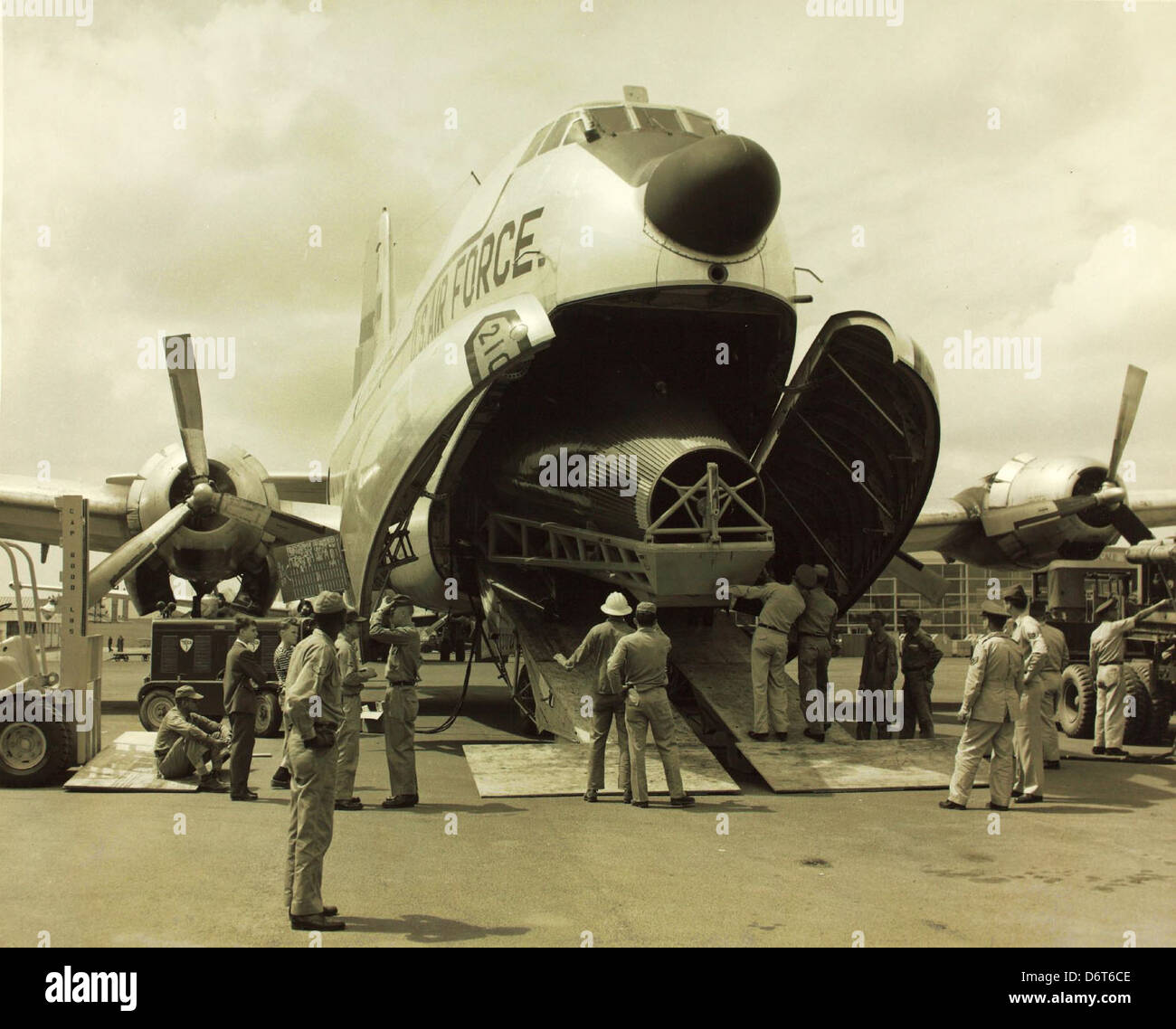 The Atlas Transporter, developed by Convair/General Dynamics, was a key ...