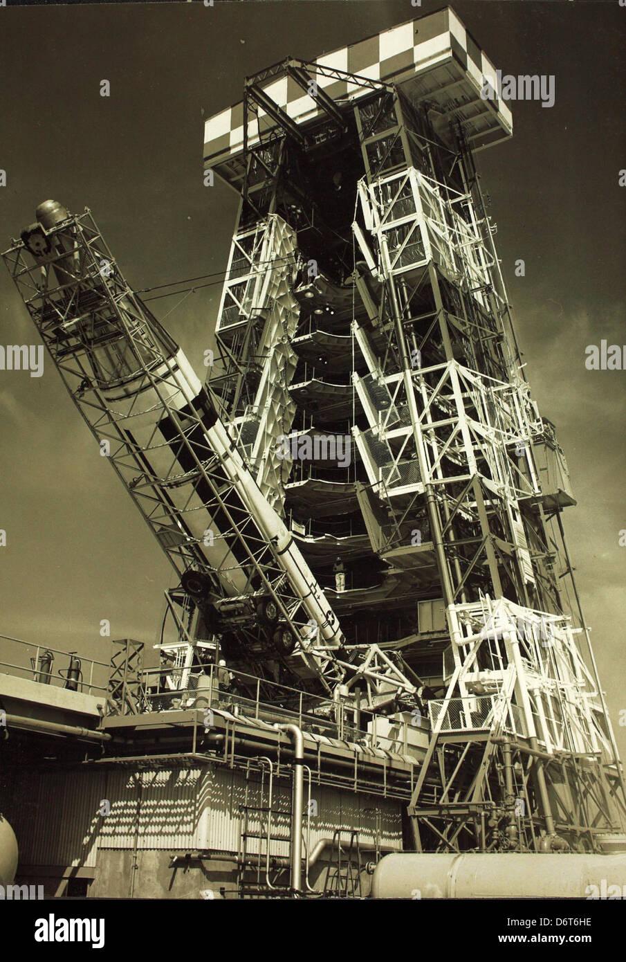 The Atlas Transporter was used to move the Atlas rocket system during ...