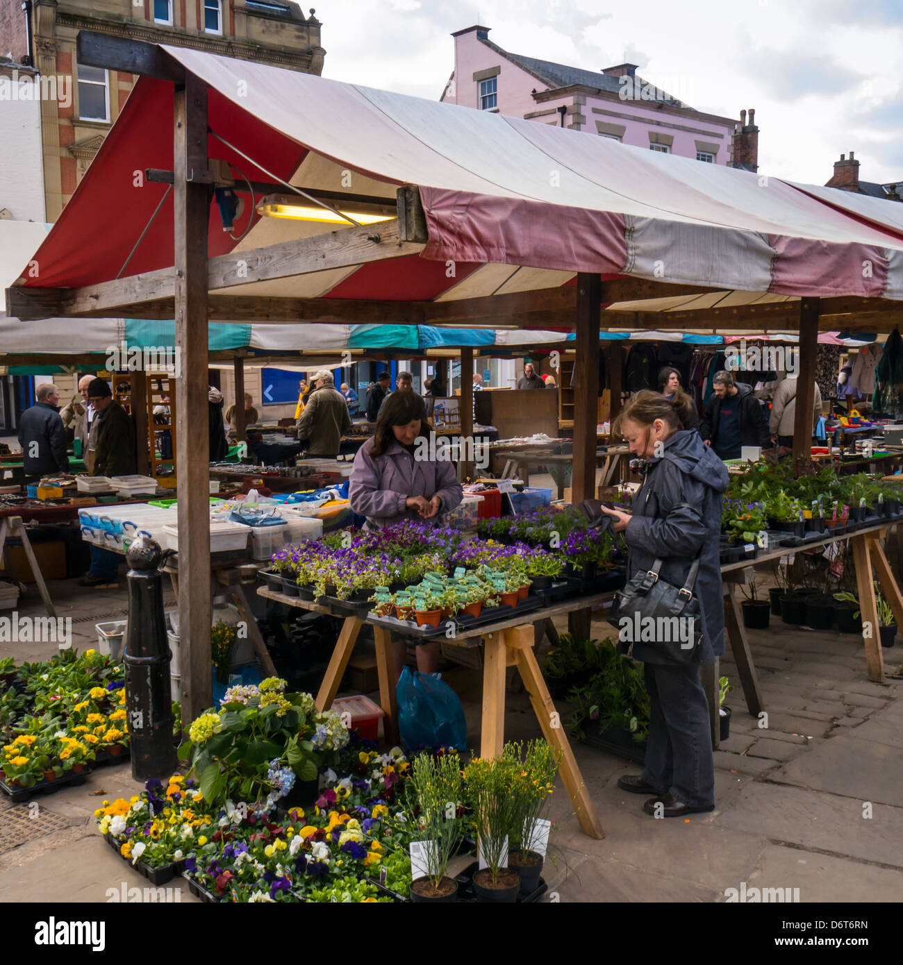 Market Stalls Chesterfield High Resolution Stock Photography and Images ...