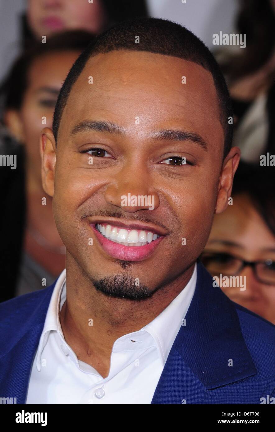 New York, USA. 22nd April, 2013. Terrence Jenkins at arrivals for E ...