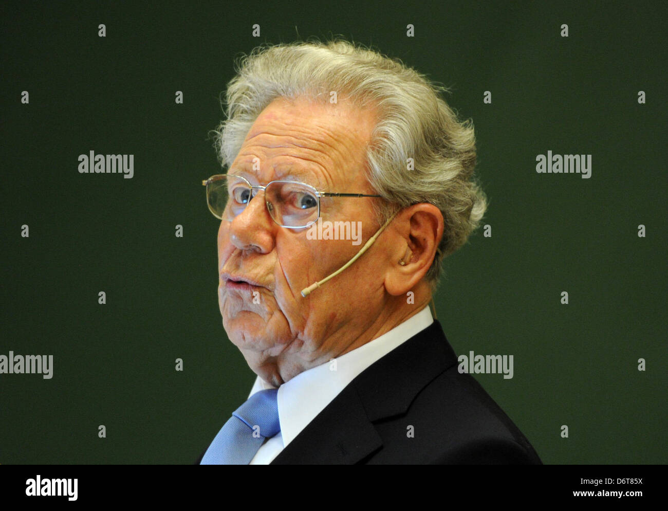 Catholic theologian and critic of the Pope Hans Kueng talks at the ...