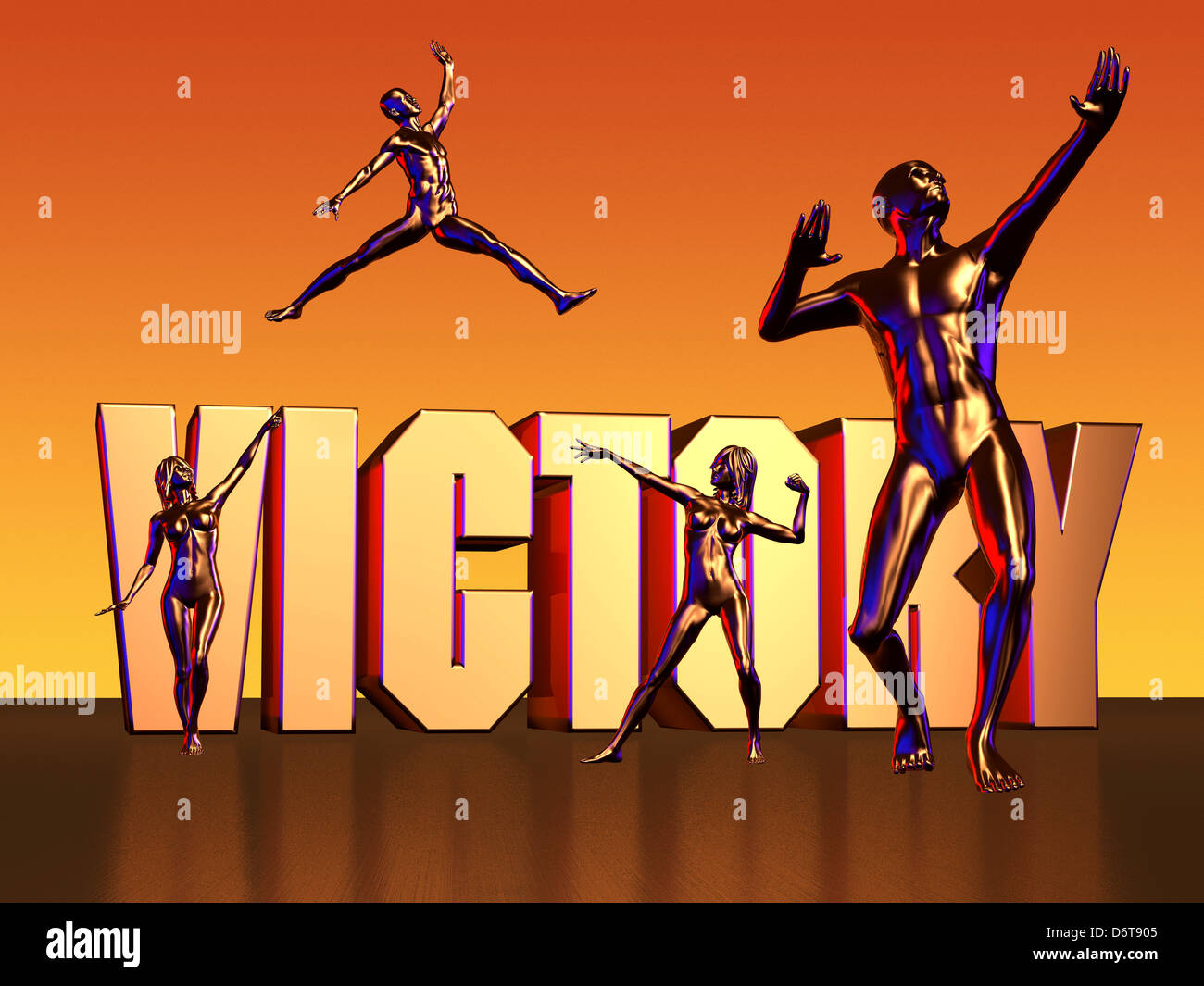 Gold figures hi-res stock photography and images - Alamy