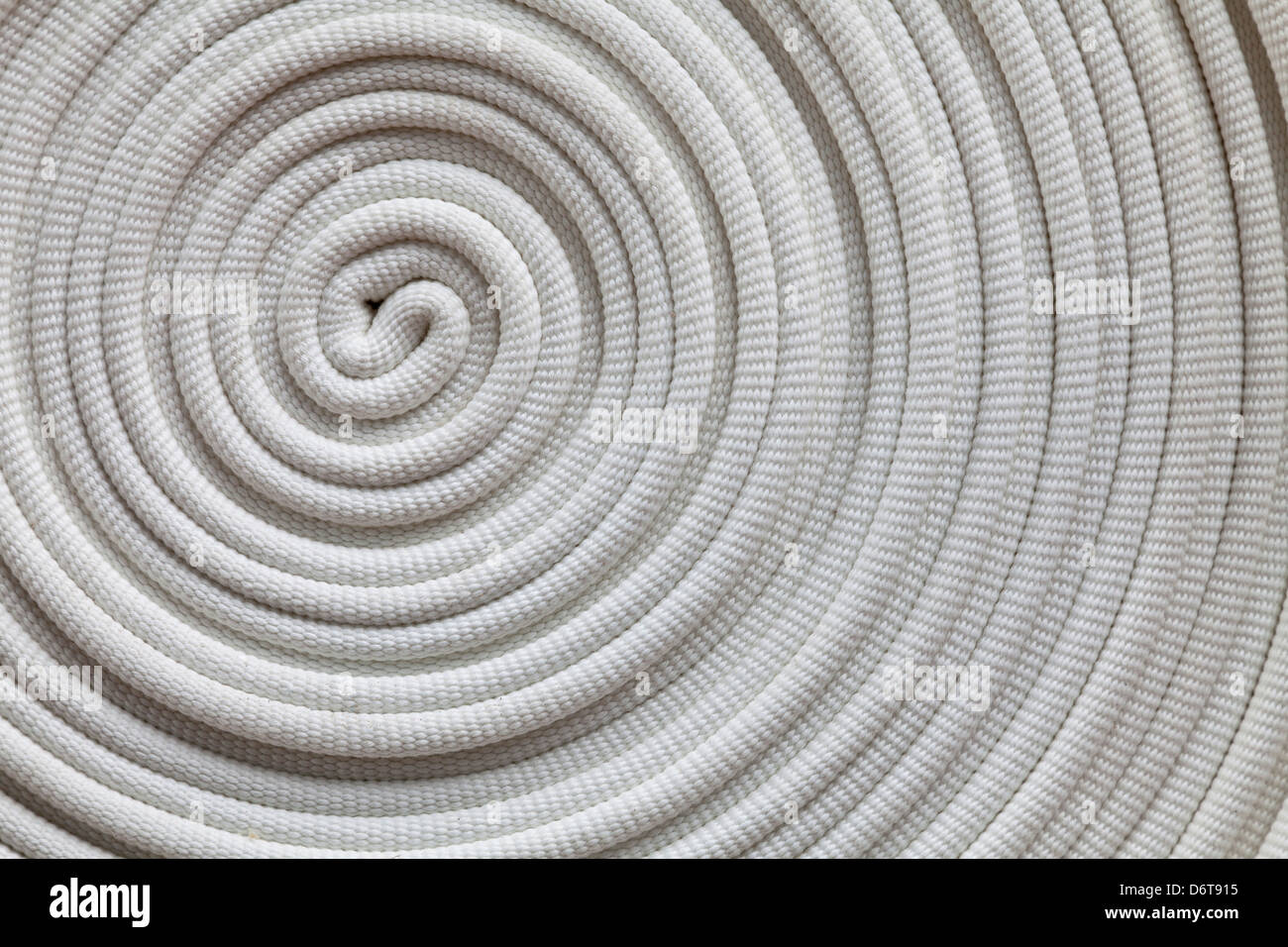Fire Hose Coiled Stock Photo - Alamy