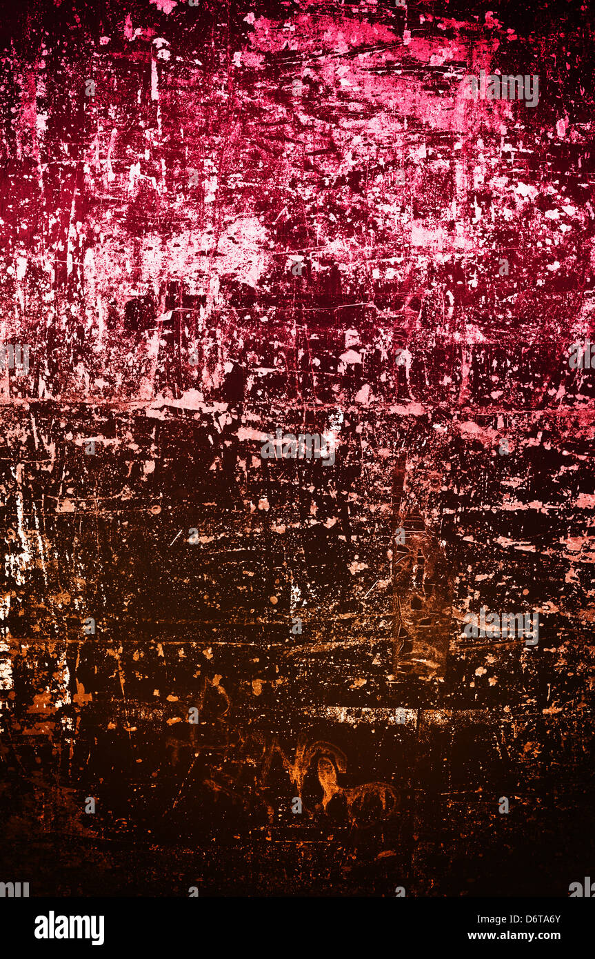 Beautiful abstract grunge texture image with color gradient and heavy ...