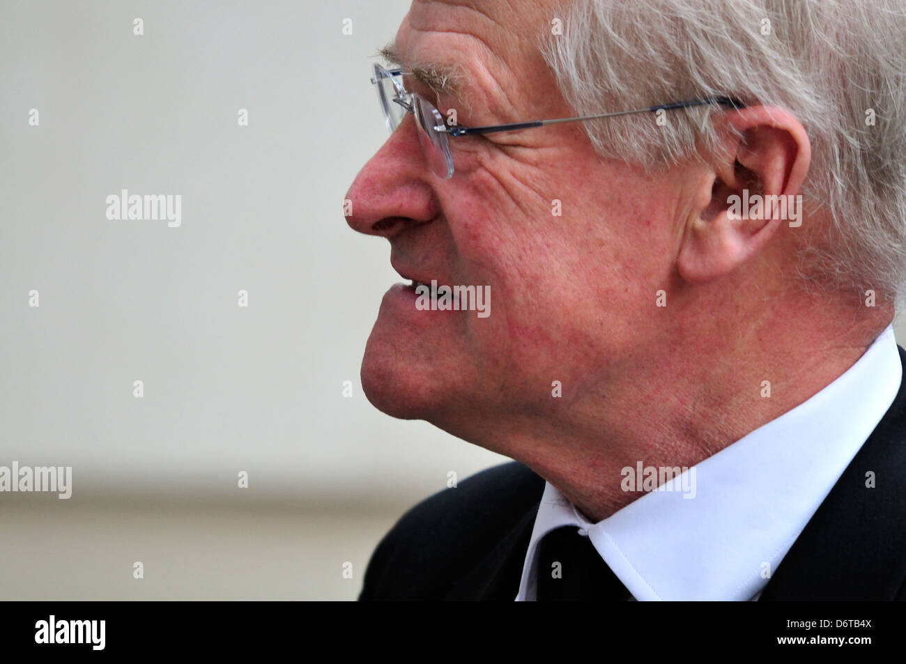 Andrew Turnbull / Baron Turnbull at Margaret Thatcher's funeral at St ...