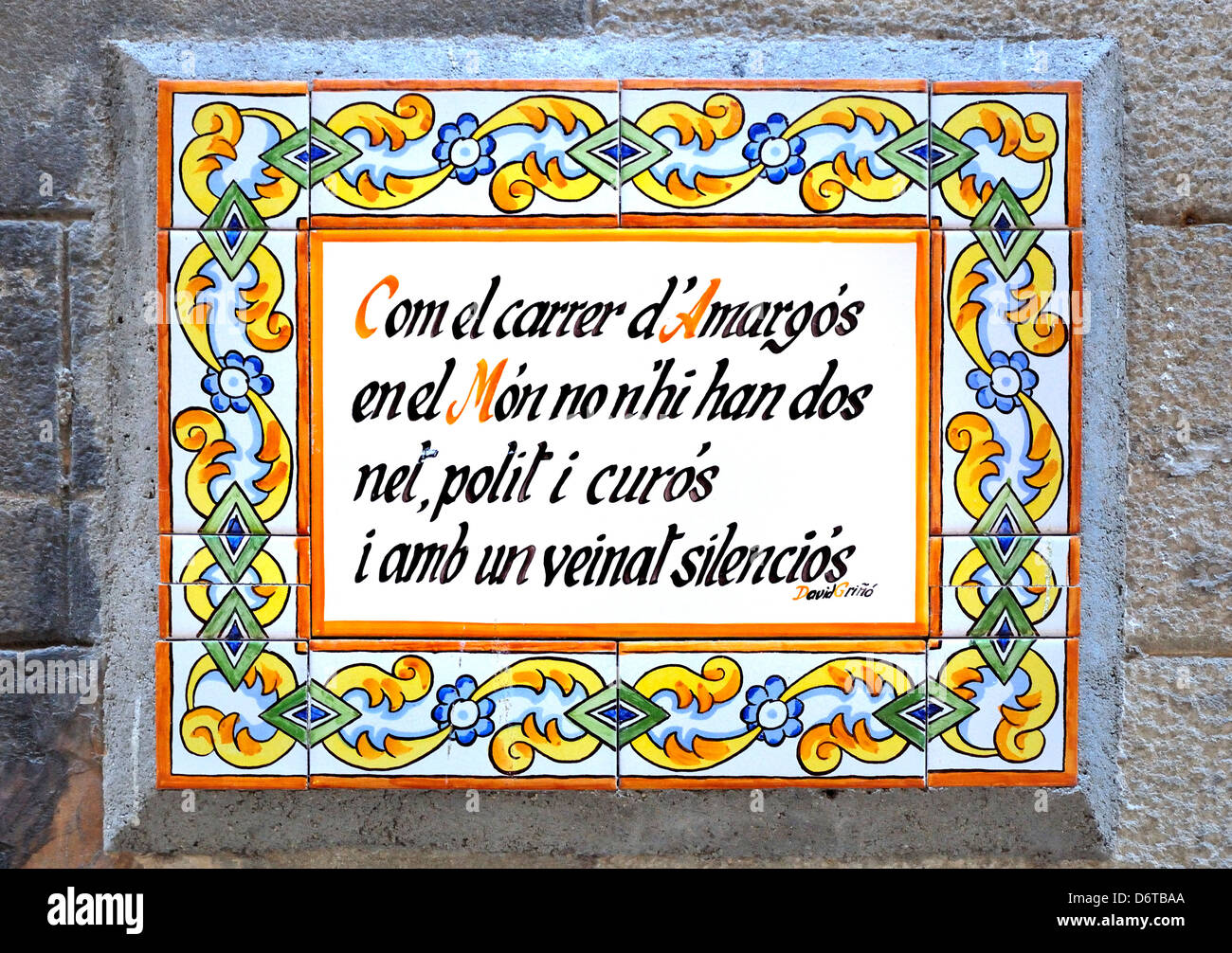 Poem painted hi-res stock photography and images - Alamy