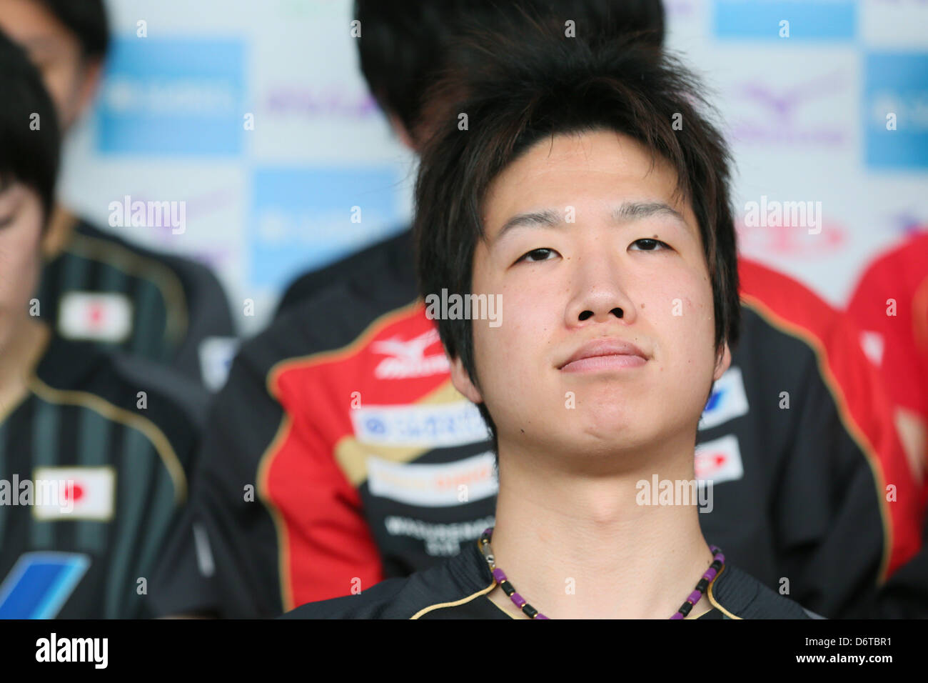 Jun Mizutani (JPN), APRIL 23, 2013 - Table Tennis : Jun Mizutani of ...