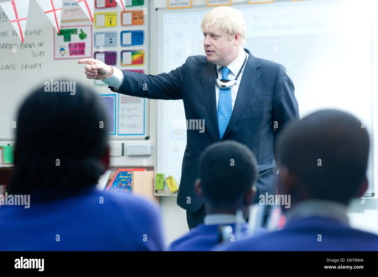 Boris johnson young at school hi-res stock photography and images - Alamy
